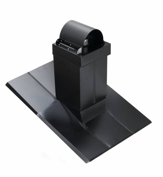 Takinndekning Stålpipe - Firkantet Modulex 150 | Pipehatt.com – Peis og ...