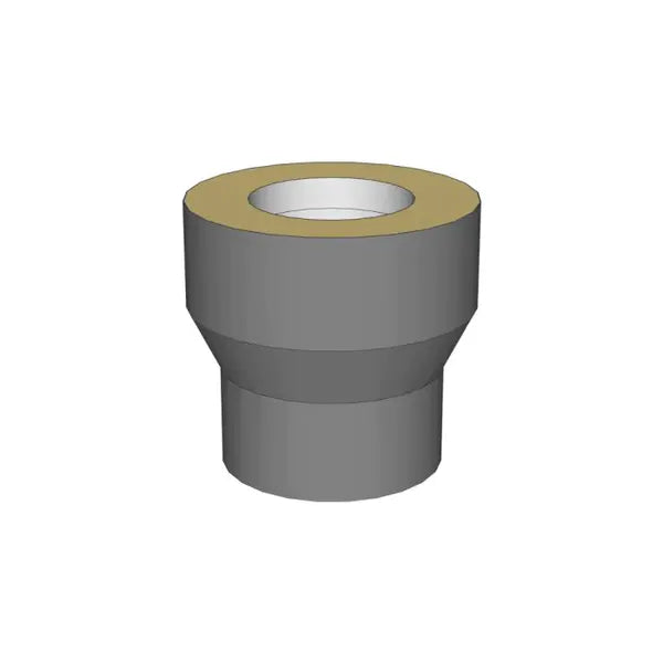 ECC Overgang Halvisolert / Helisolert Sort | Pipehatt.com – Peis og ...